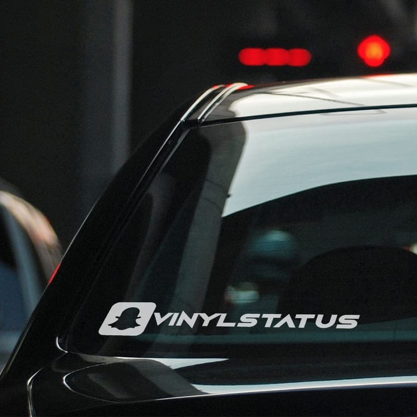 Rear Window Decals • Fast & free shipping • Vinyl Status