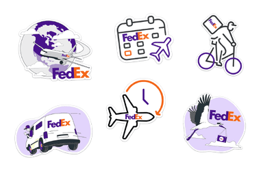 Custom Stickers Fedex • Fast & free shipping • Vinyl Status
