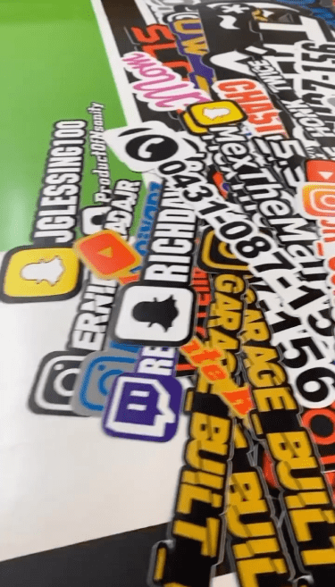 Custom Stickers Fedex • Fast & free shipping • Vinyl Status